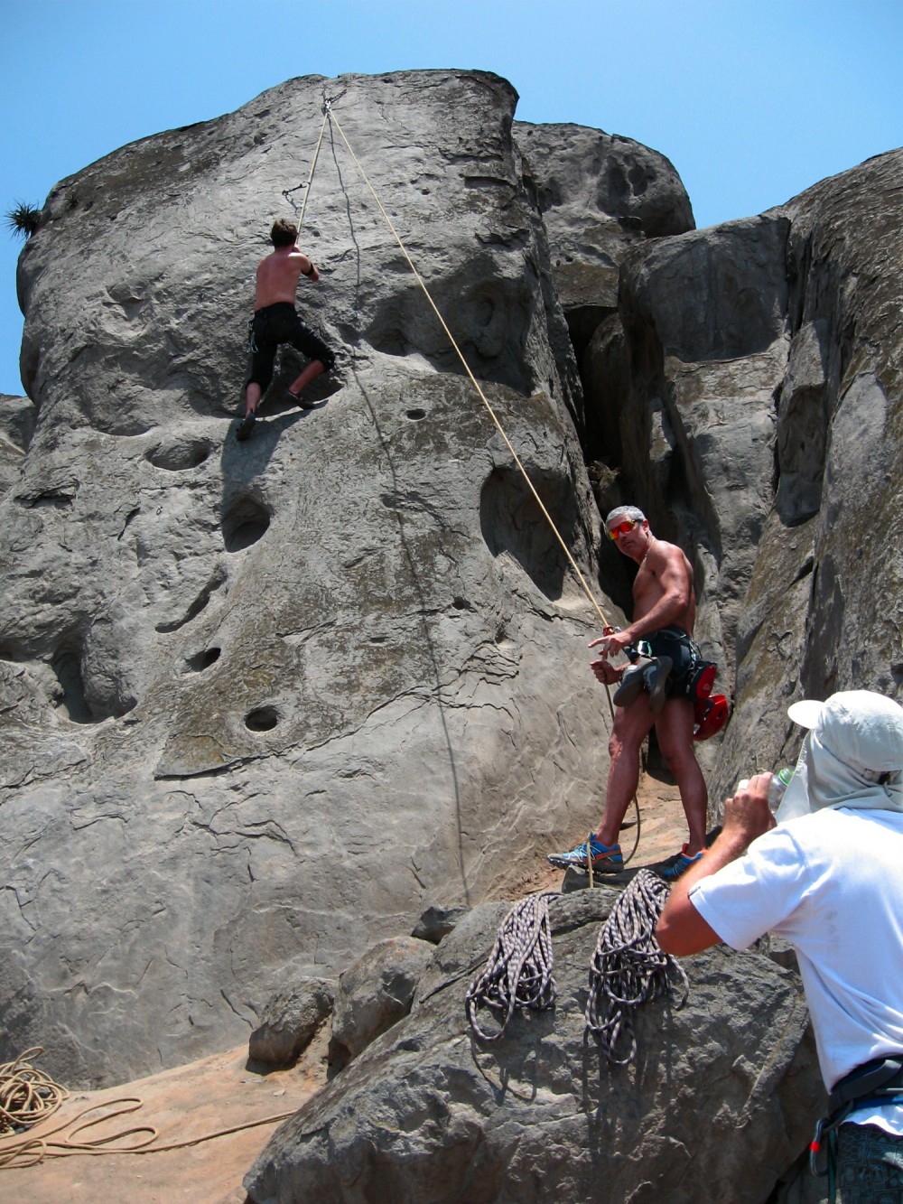 The View From Up Top: Rockclimbing in Las Vinas, Lima, Peru