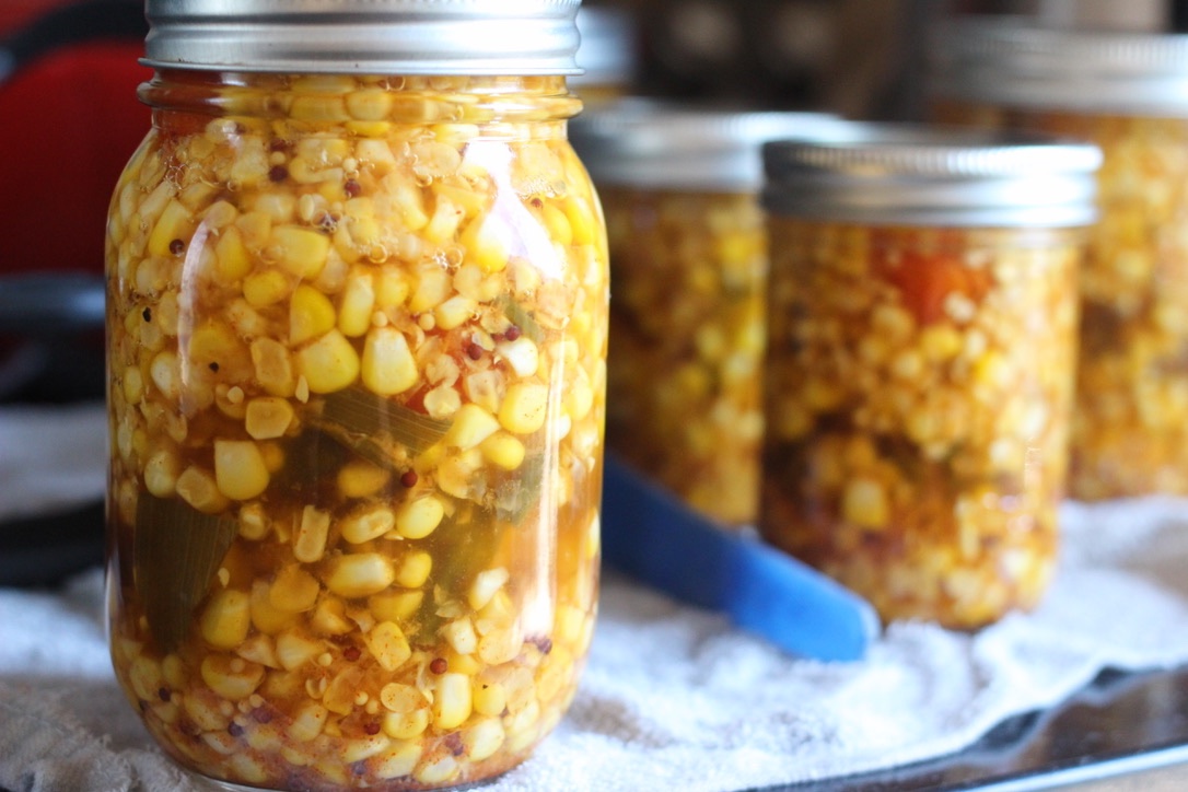 Summer 2021: Easy Pickled Corn, Hazelnut Dukkah and Dehydrated Currants